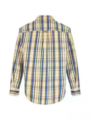A.p.c. Check-pattern Nathan Shirt - Neutrals