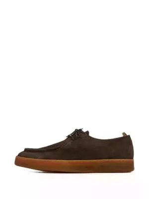 Officine Creative Ambrie Suede Lace-up Derby Shoes - Brown