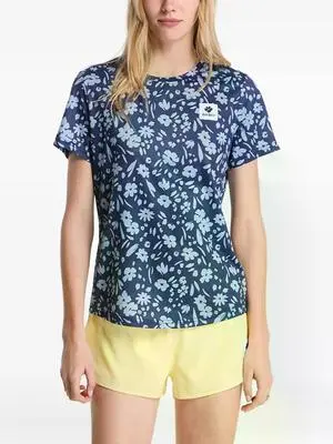SAYSKY Floral Print Crewneck T-shirt