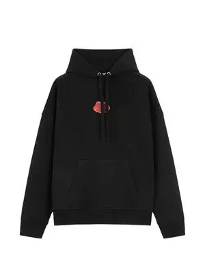 Fiorucci Printed Hoodie - Black