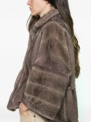 VALENTINI 1972 High-neck Drawstring-waist Jacket
