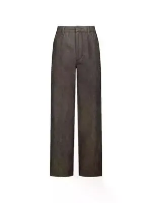 AMOMENTO Straight Leg Trousers