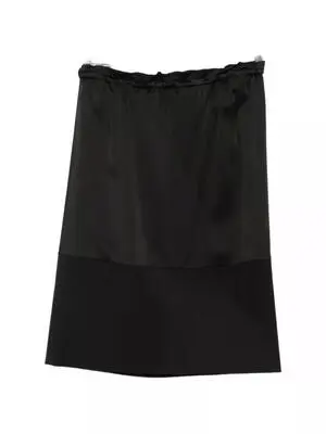 ALAINPAUL Drawstring-fastening Mini Skirt
