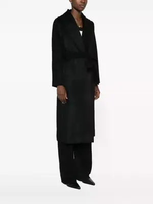 Max Mara Loriana Long-sleeve Belted Coat