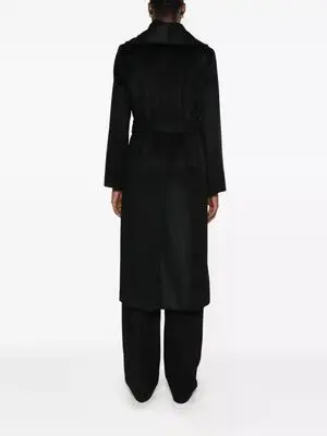 Max Mara Loriana Belted Coat - Black