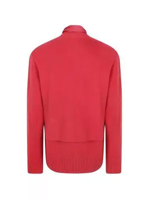 Sacai Tie-fastening Layered Cardigan