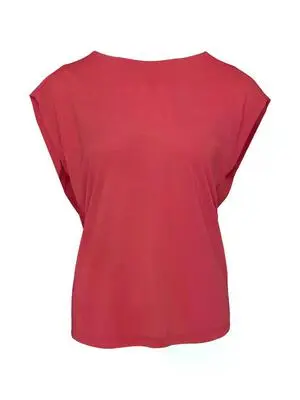 CLUB21 Drape-back Crepe Top