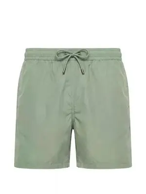 Fedeli Drawstring Swim Shorts - Green