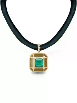 DENISE CASSOU Embelish Emerald Necklace