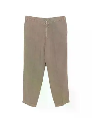 COSTUMEIN Elasticated-waistband Straight-leg Trousers - Neutrals