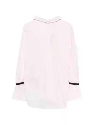 ALAINPAUL Logo-strap Chest-pocket Shirt