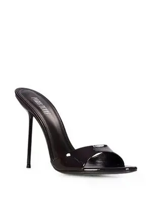 Paris Texas Lidia Patent-finish Stiletto-heel Mules