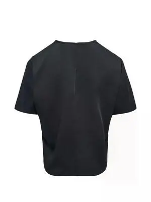 CLUB21 Ruffle-detail Round-neck Top