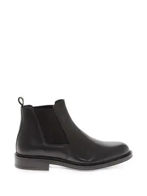 AMEDEO TESTONI Round-toe Chelsea Boots - Brown