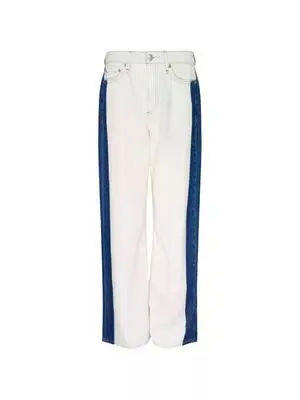 Rag & Bone Logan Wide-leg Jeans - Neutrals