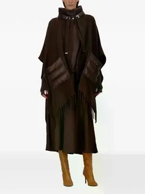 Herno Satin-finish Logo-plaque Midi Skirt