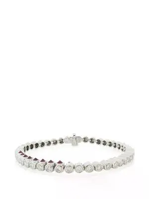 TYPE JEWELRY Ruby And Diamond Tennis Bracelet
