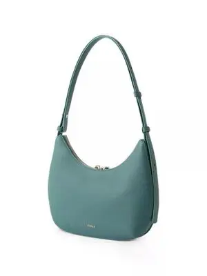 Furla Goccia Grained Leather Shoulder Bag