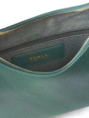 Furla Goccia Grained Leather Shoulder Bag