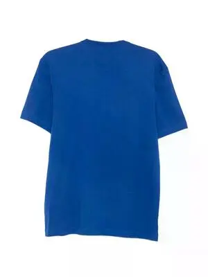 BLAUER. Graphic-print Crew-neck T-shirt