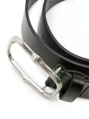 Isabel Marant Étoile Sculptural Buckle Leather Belt