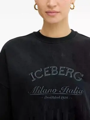 Iceberg Logo-embroidered Sweatshirt
