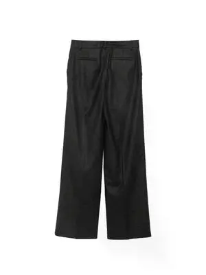 P.a.r.o.s.h Pressed Crease Wide Leg Trousers
