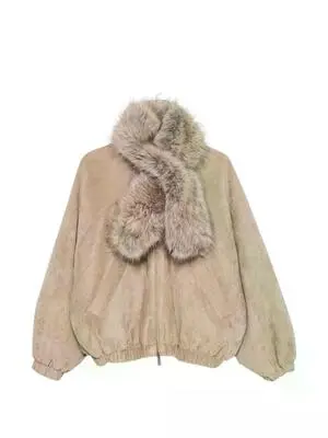 VALENTINI 1972 Reversible Faux-fur Jacket - Neutrals