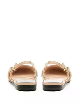 POCHE PARIS Cap-toe Slingback Sandals