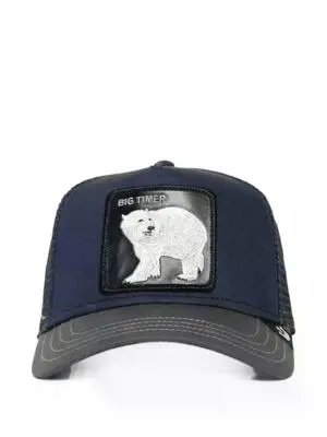 GOORIN BROS Animal-patch Mesh-panel Trucker Cap - Blue