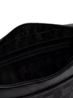 Karl Lagerfeld Monogram-pattern Messenger Bag