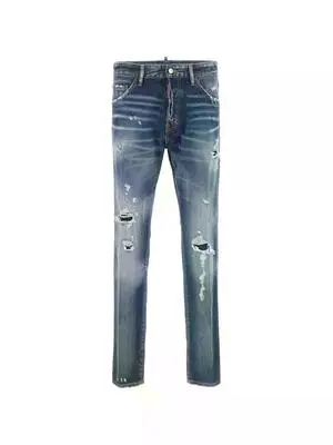 Dsquared2 Brando Classic Teddy Jeans - Blue