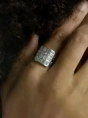 SYLVA & CIE Ten Table Diamond Ring