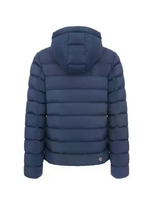 COLMAR Quilted Hooded Jacket - Blue