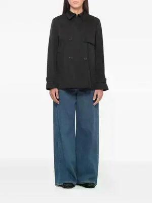 EMME Double-breasted Storm-flap Coat