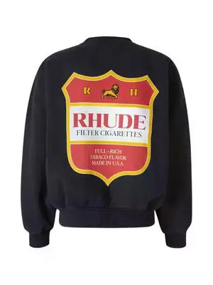 Rhude Logo-print Cotton Sweatshirt