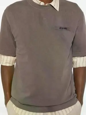 Jacquemus Cotton T-shirt - Black