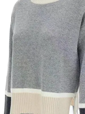 Lorena Antoniazzi Colour-block High-neck Sweater