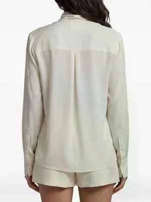 Federica Tosi Tie-neck V-neck Shirt