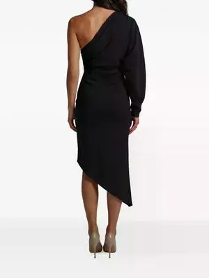 Federica Tosi One-shoulder Asymmetric Dress - Black