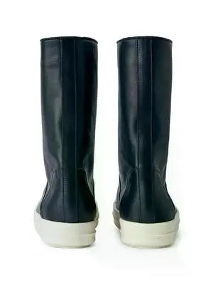Rick Owens Leather Toe-cap Boots