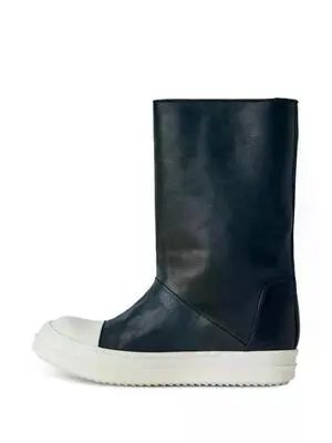 Rick Owens Leather Toe-cap Boots