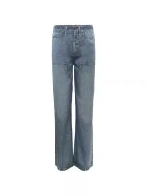 Rag & Bone Miramar Carpenter Wide-leg Jeans - Blue