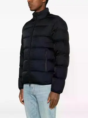 Emporio Armani Logo-print Quilted Jacket