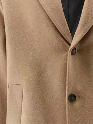 HEVO Single-breasted Notched-lapel Coat