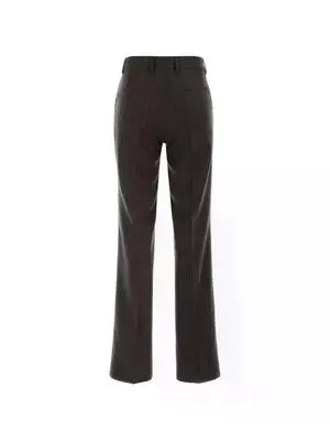 PT TORINO Jodie Pinstripe Tailored Trousers