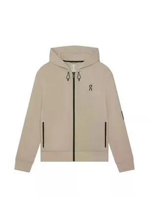 On Focus Tech Zip Hoodie - Neutrals
