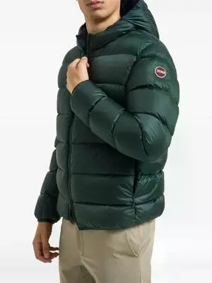 COLMAR Quilted Hooded Jacket - Green