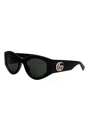Gucci Geometric-frame Sunglasses