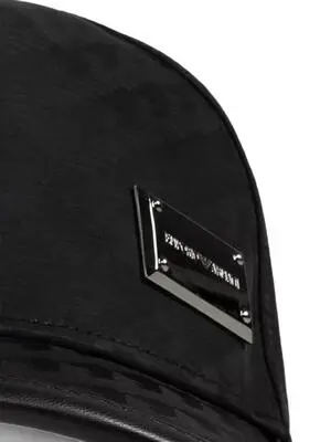 Emporio Armani Logo-plaque Jacquard Baseball Cap